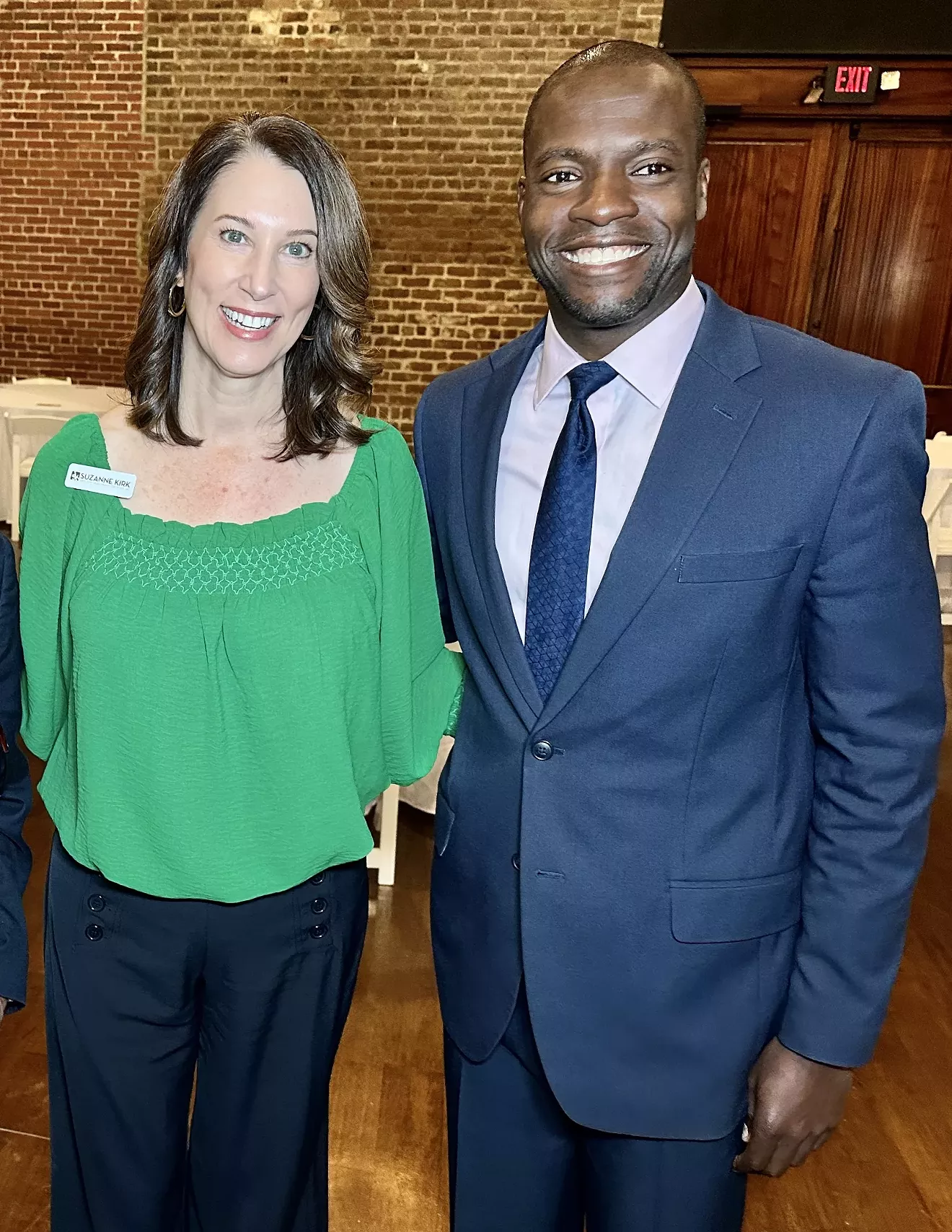 Savannah Downtown Business Association Host Suzanne Kirk and Jeff Grant ...