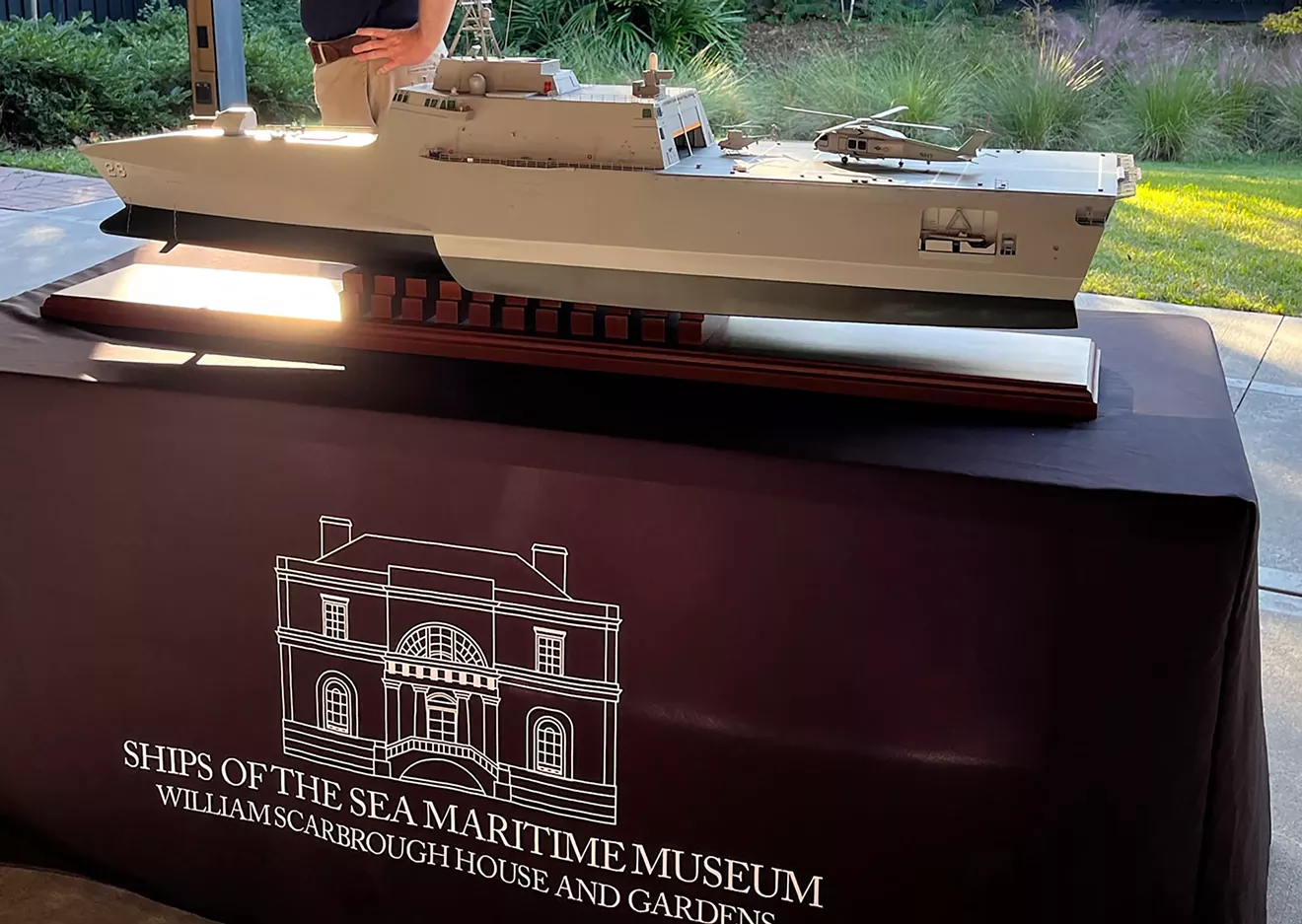 Ships of the Sea Maritime Museum welcomes new model of the USS Savannah ...